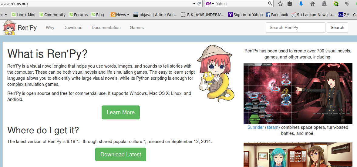 Débuter avec Ren'Py : installation, configuration et découverte de l ...